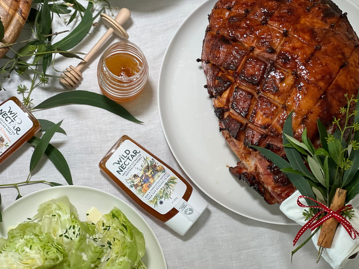 Honey Mustard Baked Ham – Wild Nectar Honey