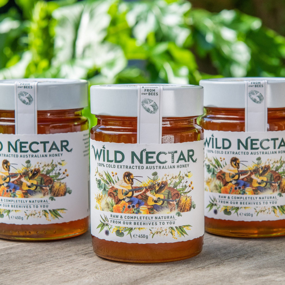 Pure Australian Honey - 450g Jar – Wild Nectar Honey